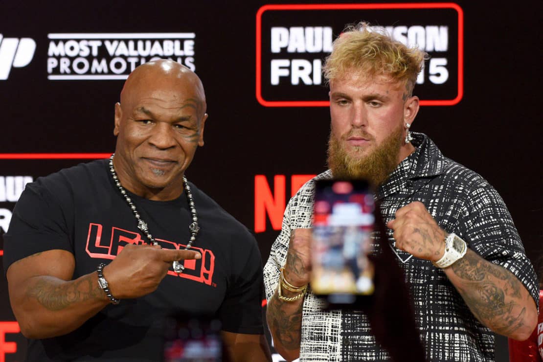 Die besten Wetten zu Jake Paul vs. Mike Tyson
